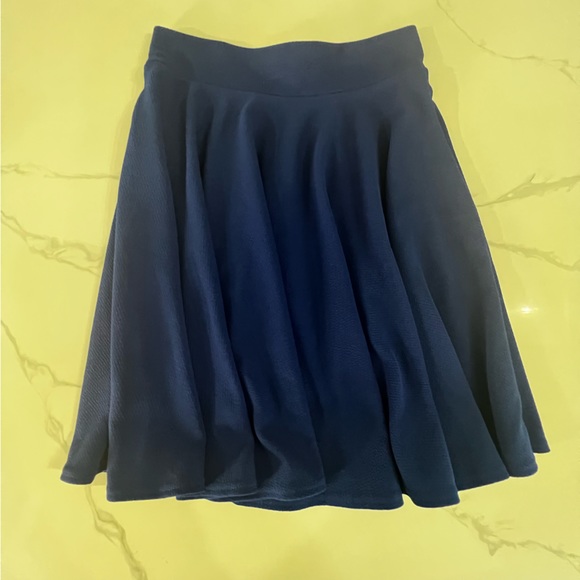 Urban Coco | Skirts | Nwt Urban Coco Roayl Blue Aline Skirt Size Small ...